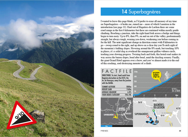 100 Greatest Cycling Climbs of the Tour de France | Adventure Books by ...